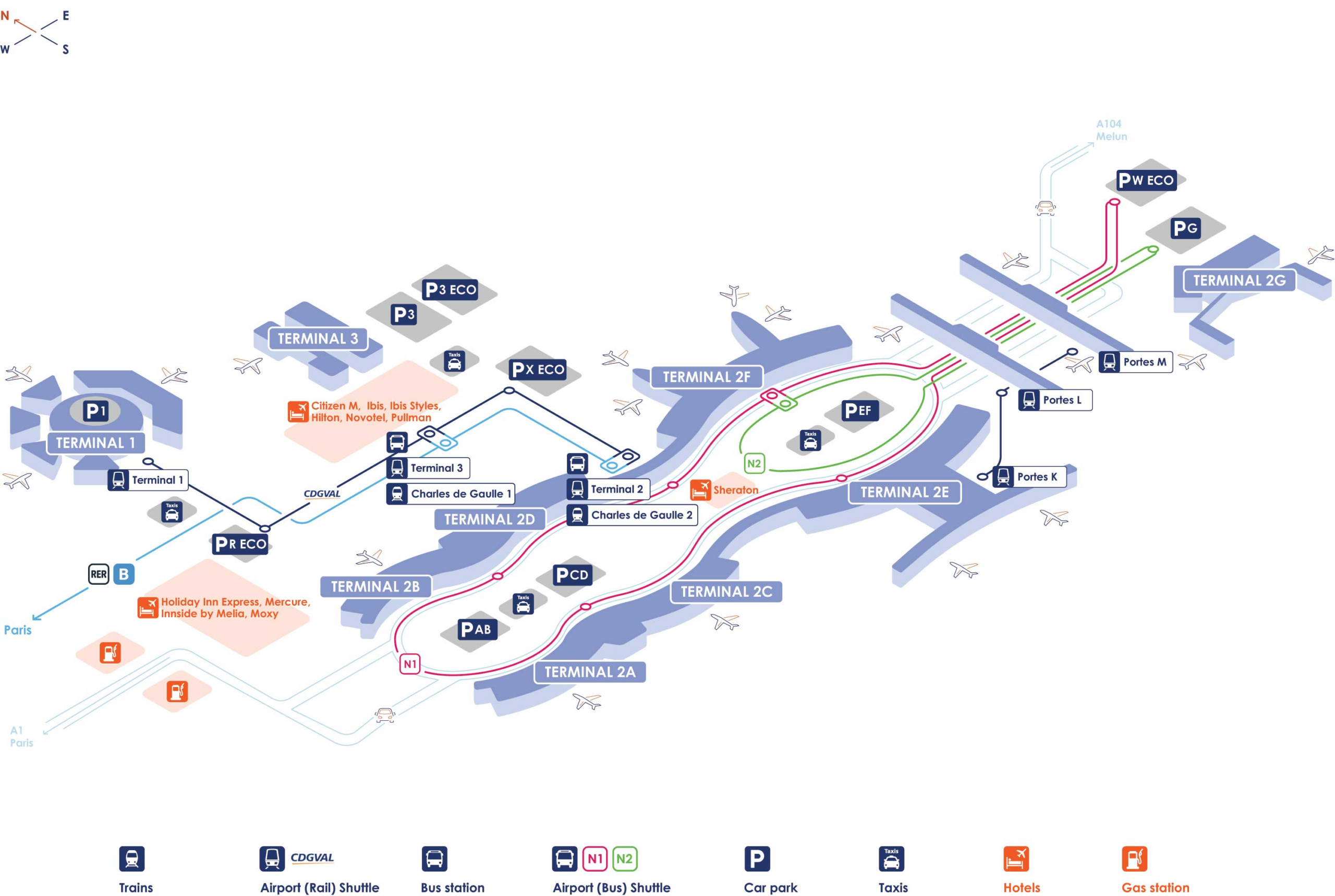 巴黎戴高樂機場 CDG 宣布航廈重新編號：2027 年 3 月生效 – 傑私聊 jazztalk.tw